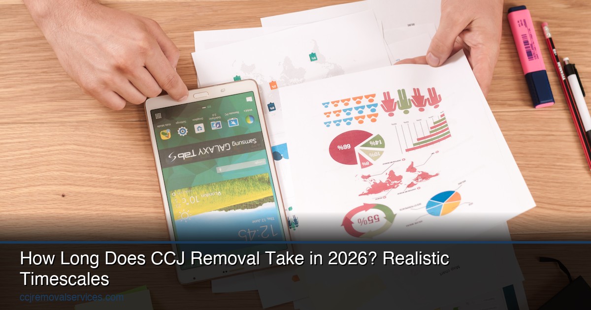 How Long Does CCJ Removal Take in 2026? Realistic Timescales
